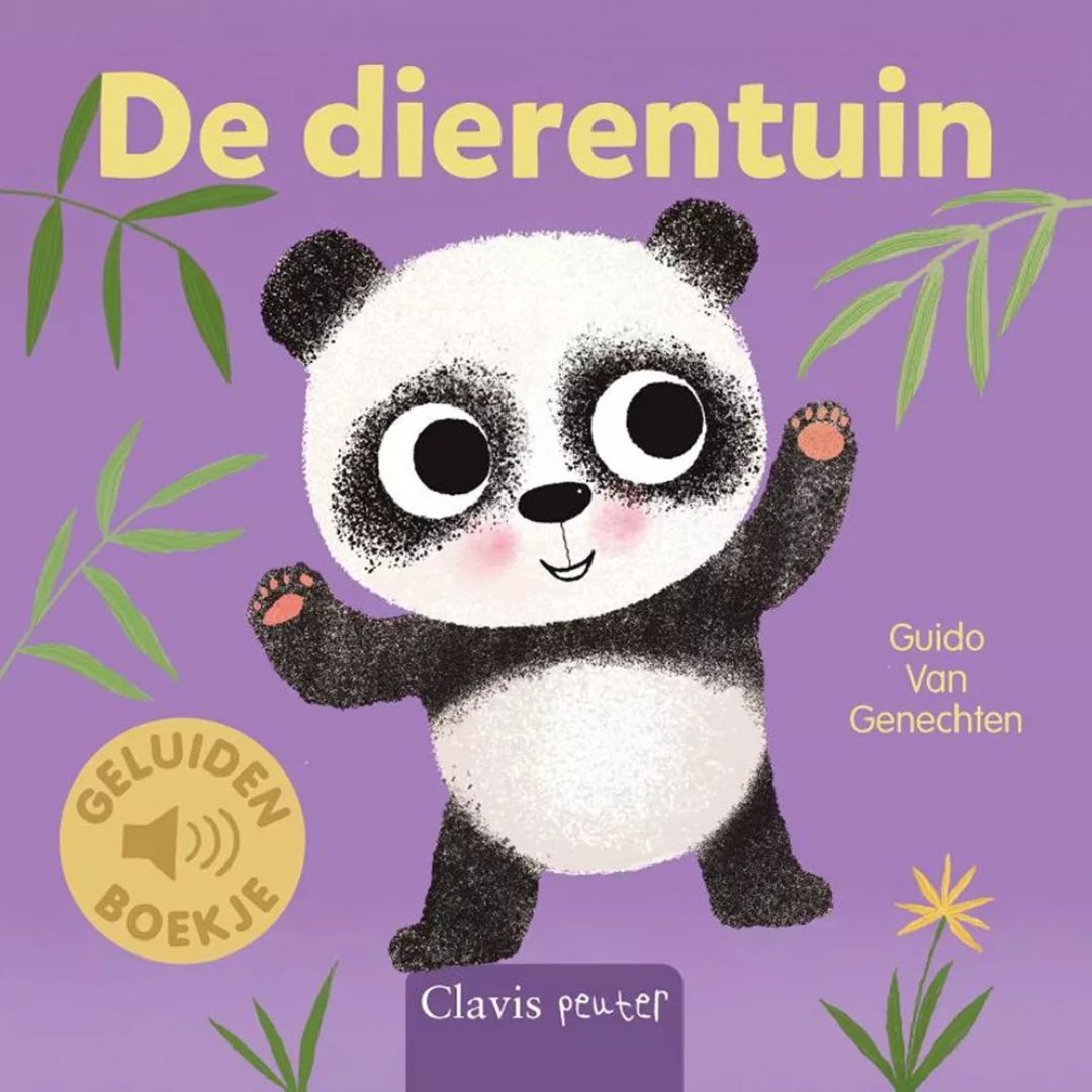 Uitgeverij clavis geluidenboekje de dierentuin | ilovespeelgoed