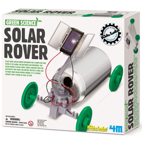 4m green science bouwset solar rover | ilovespeelgoed