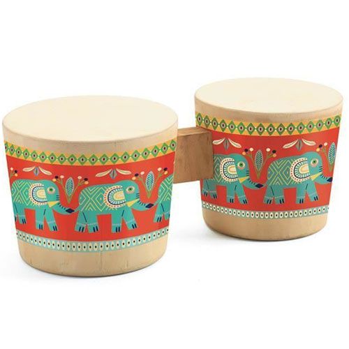 Djeco dubbele trommel animambo | ilovespeelgoed