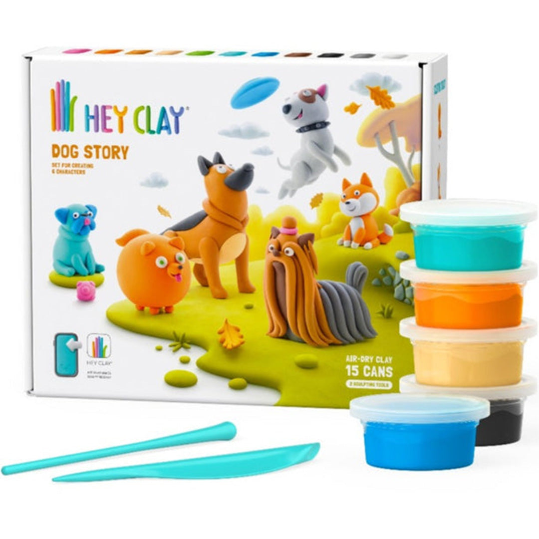 Hey clay boetseerklei dog story | ilovespeelgoed