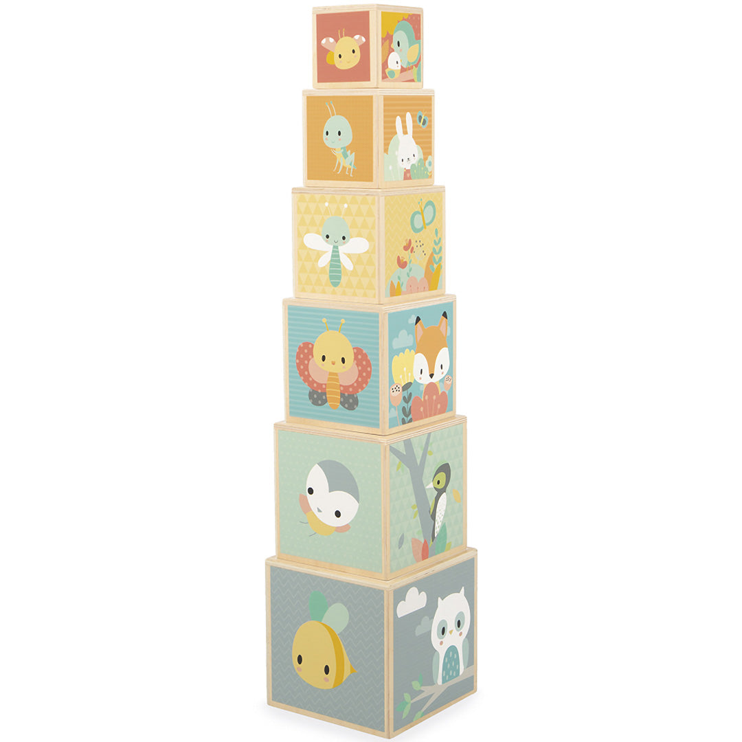 Janod stapeltoren pure | ilovespeelgoed