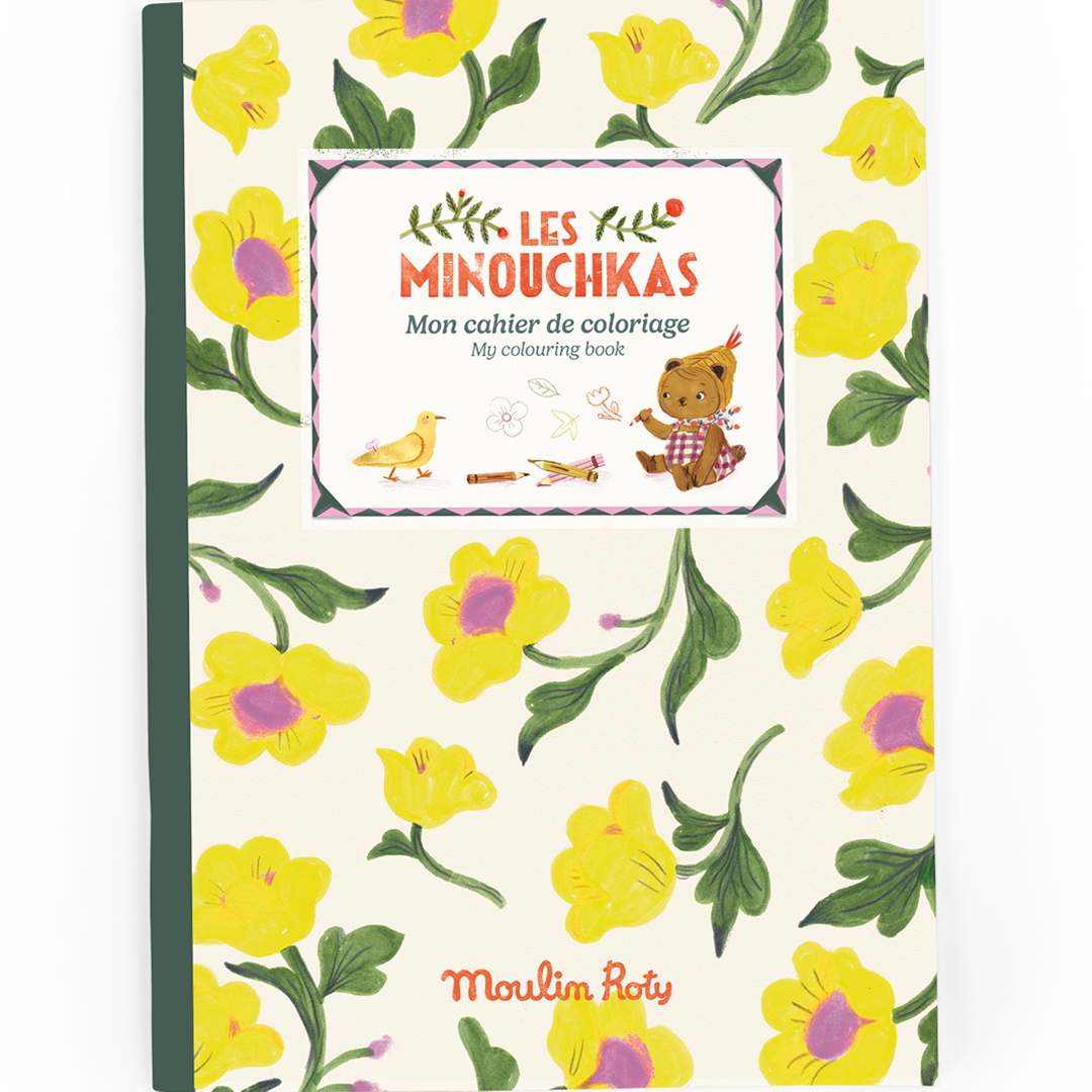 Moulin roty kleurboek les minouchka's | ilovespeelgoed