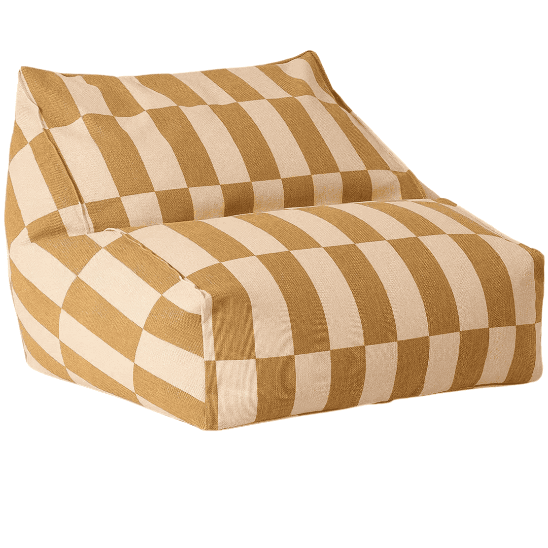 Nobodinoz zitzak vibes - mustard and sand tiles | ilovespeelgoed