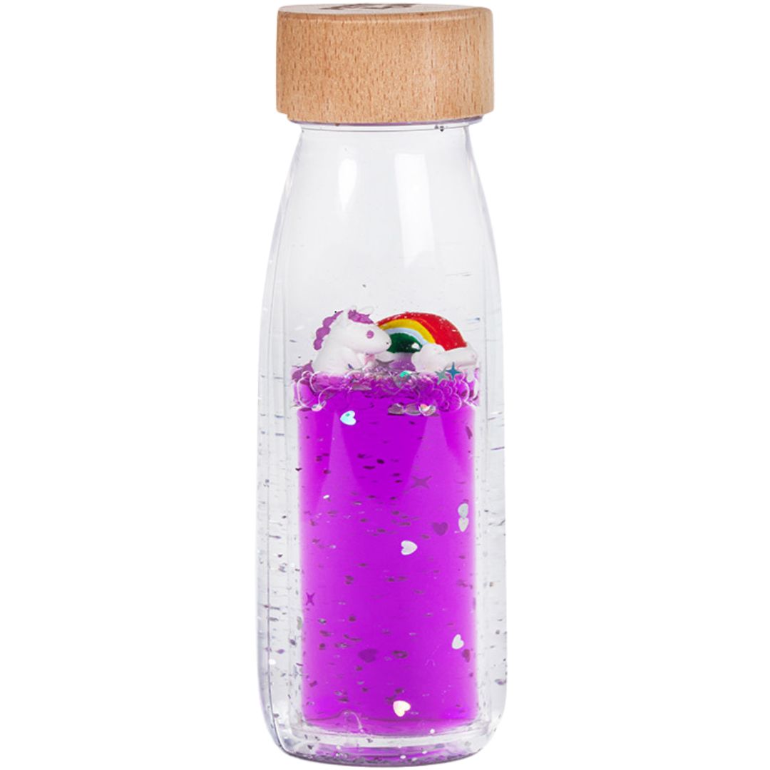 Petit boum sensorische fles move - rainbow | ilovespeelgoed