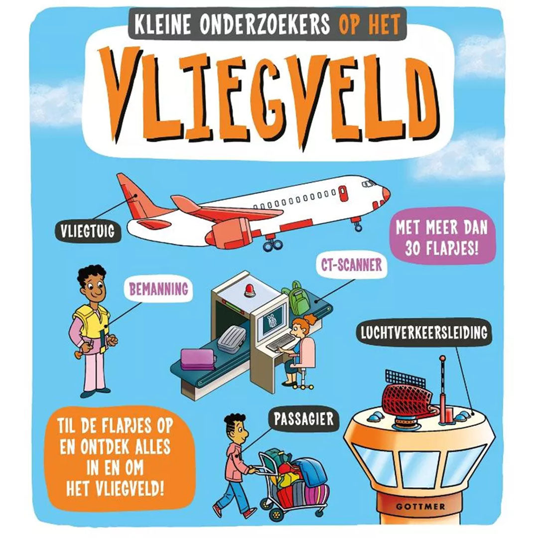 Uitgeverij gottmer kartonboek op het vliegveld | ilovespeelgoed