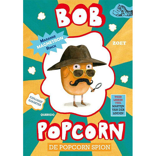 Uitgeverij querido bob popcorn - de popcorn spion | ilovespeelgoed